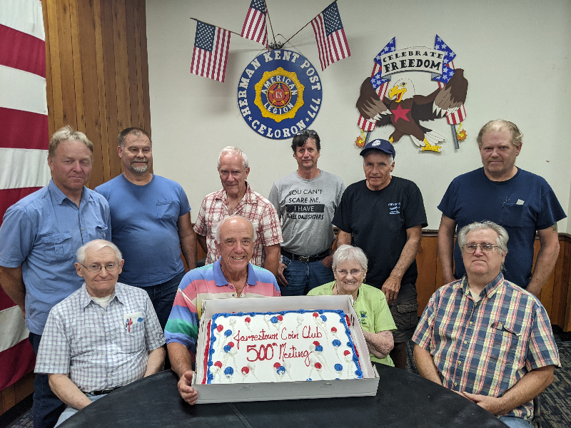 Jamestown Coin Club Celebrates Milestone 500th Meeting | News, Sports ...